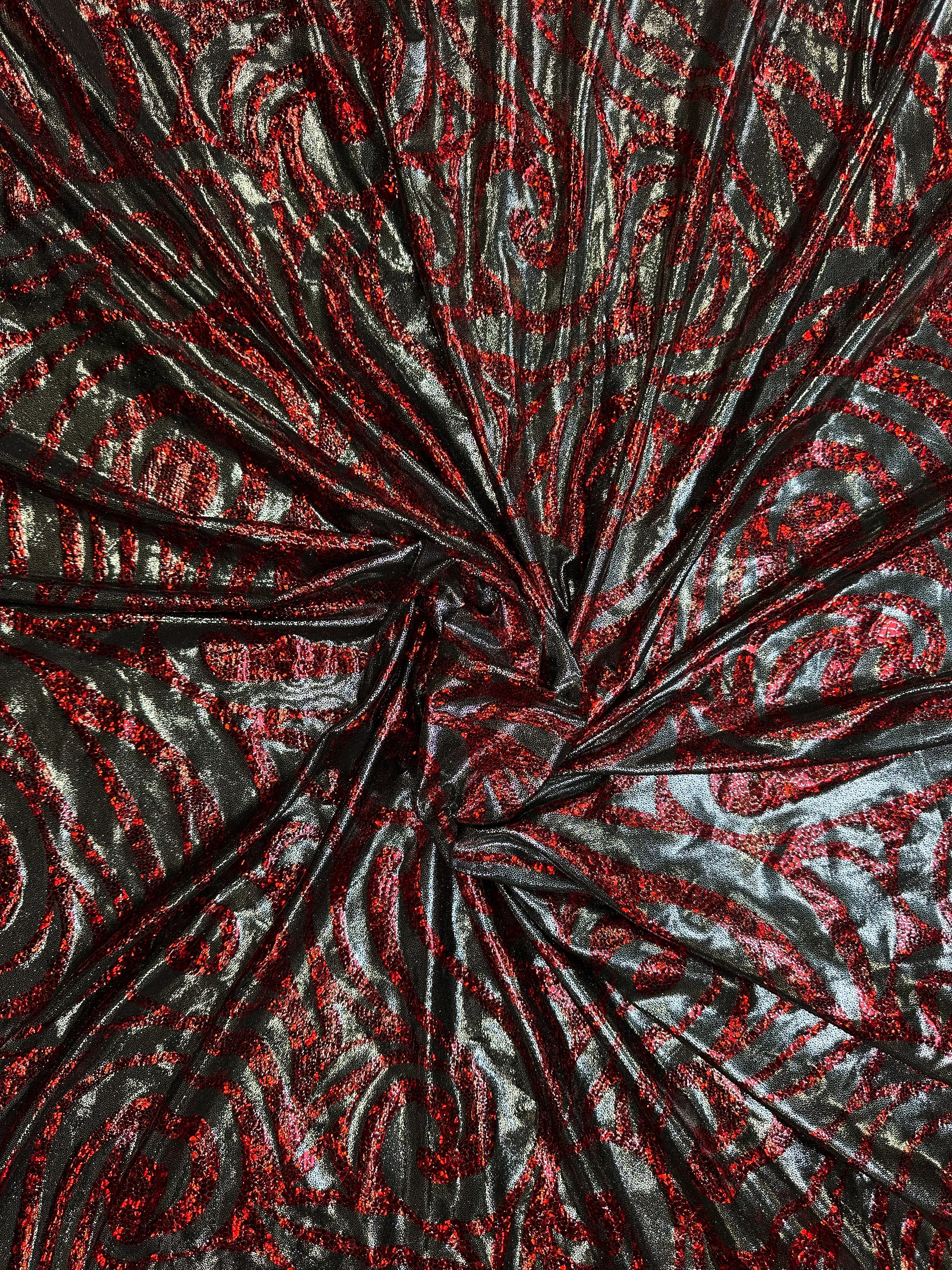 Royal Red - Stretchy Lining Fabric – Boho Coats